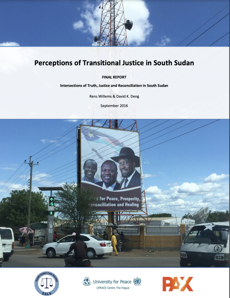 Perceptions of Transitional Justice – PAX Protection of Civilians